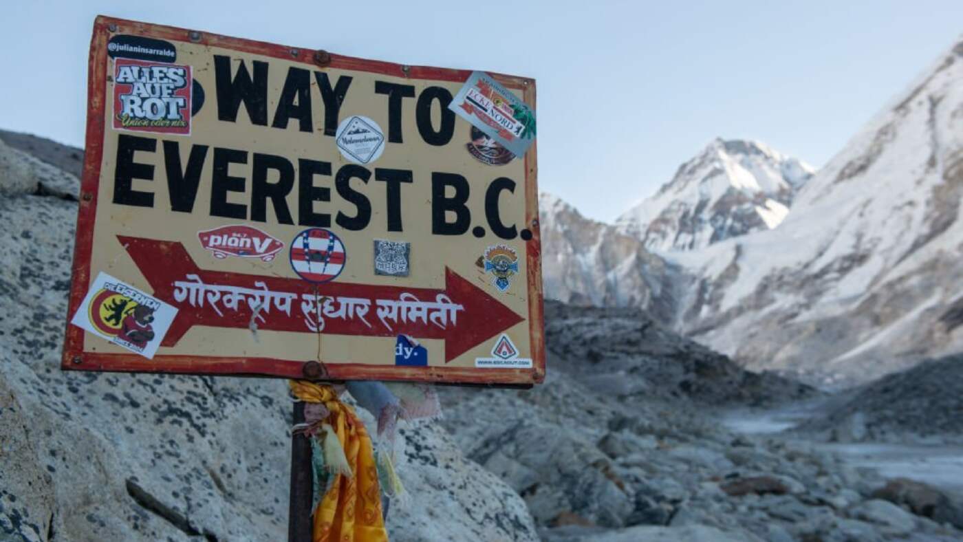 Everest Base Camp Map Latest Update Everest Base Camp Map Latest Update